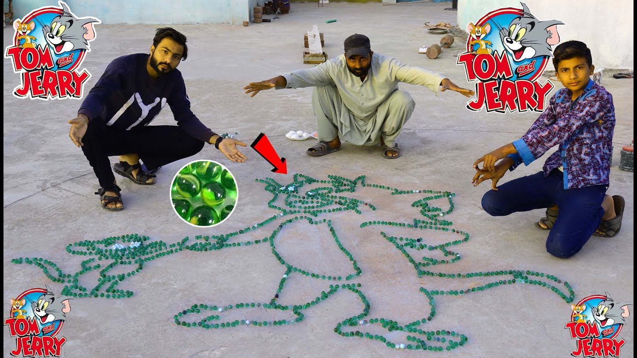 Kancha Tom & Jerry | How To Play Marbles | Kanche kaise khelte hain ...