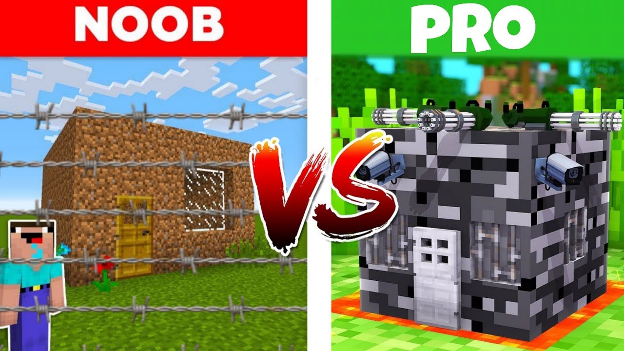 Minecraft NOOB vs PRO : SAFEST SECURITY TOWER BUILD CHALLENGE@epicdipic ...