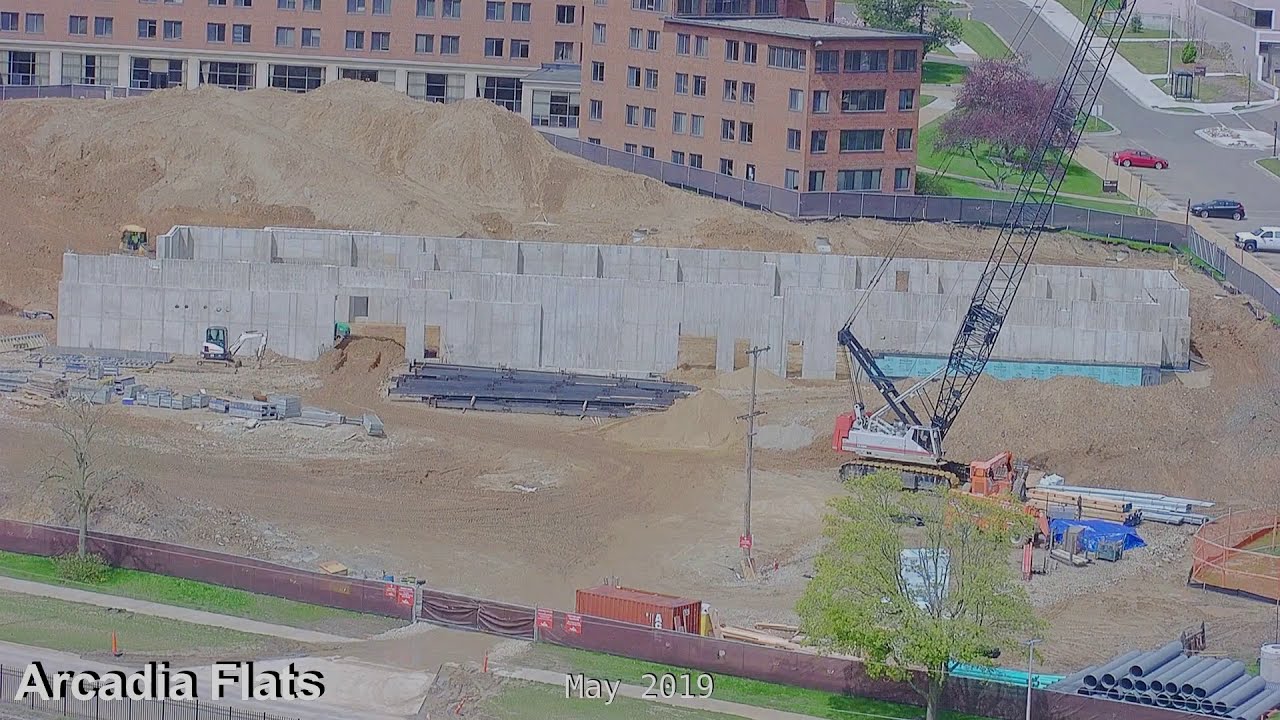 Arcadia Flats construction from foundation through substantial ...