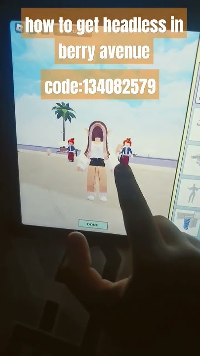 how to get headless in berry avenue - YouTube