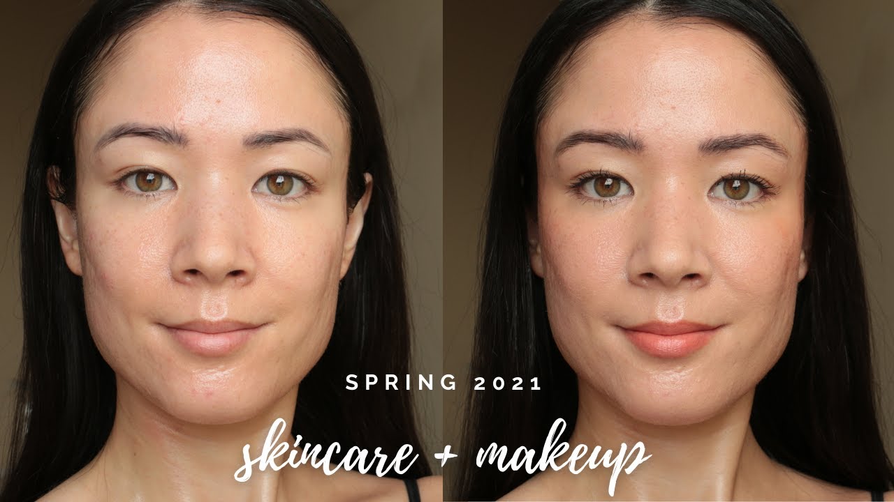 πΈ Grwm Spring 2021 Current Skincare Go To Minimal Makeup Look