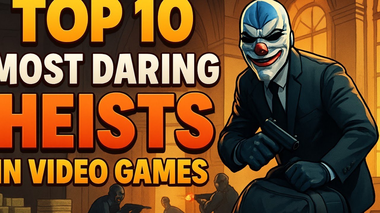Top 10 Most Daring Video Game Heists 🎮💰 | Unforgettable Stealth ...