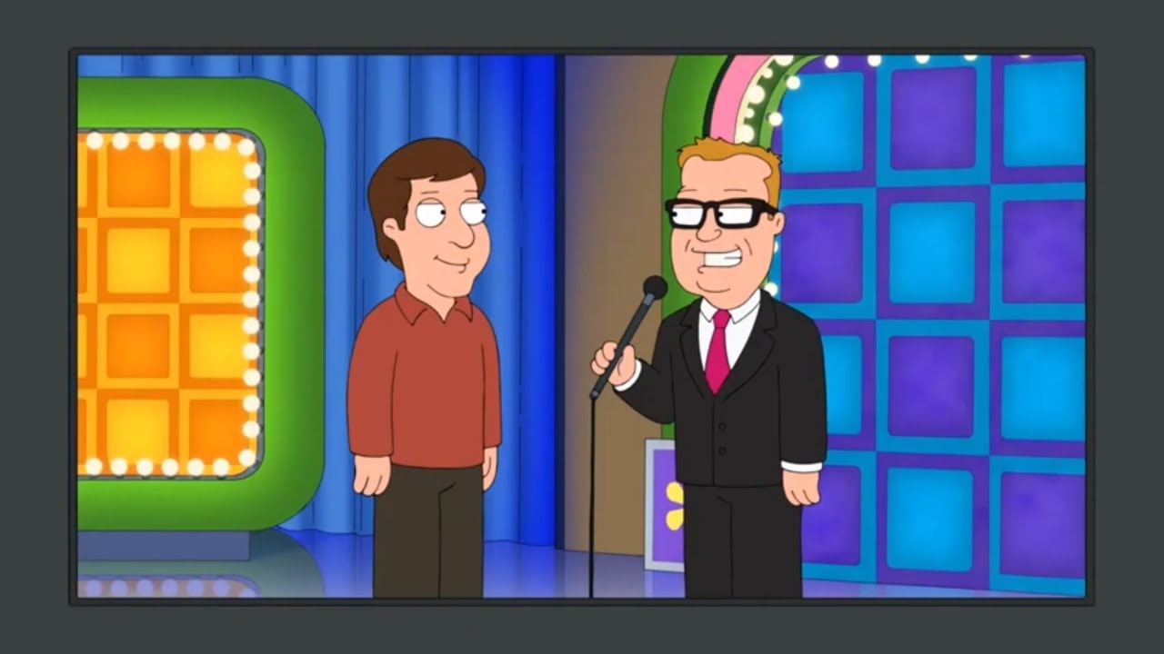 Family Guy "The price is right-with male models" - YouTube