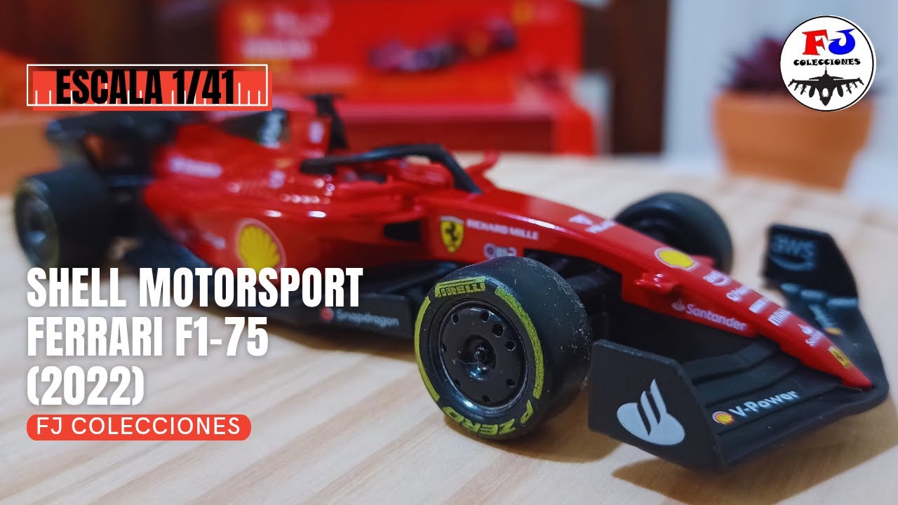 Colección - SHELL Motorsport | Ferrari F1-75 (2022) - SHELL - YouTube