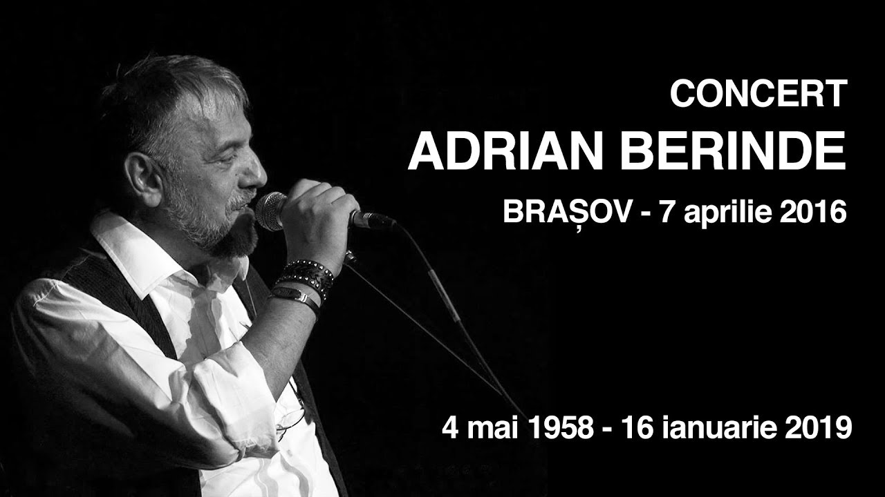 Concert Adrian Berinde - Brasov Club Rockstadt - 7 aprilie 2016 - YouTube