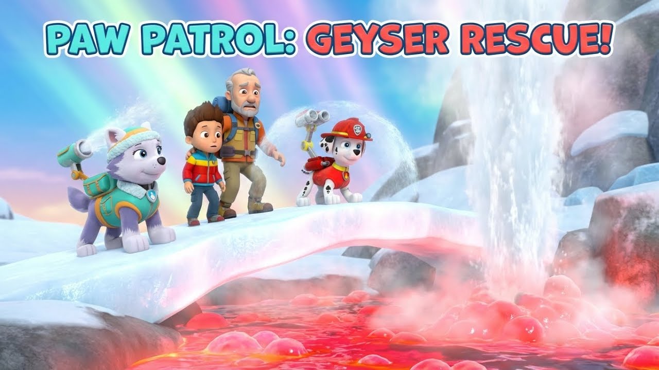 PAW Patrol: Fire & Ice Brigade – The Thermal Geyser Gusher! 🔥 ️ ...