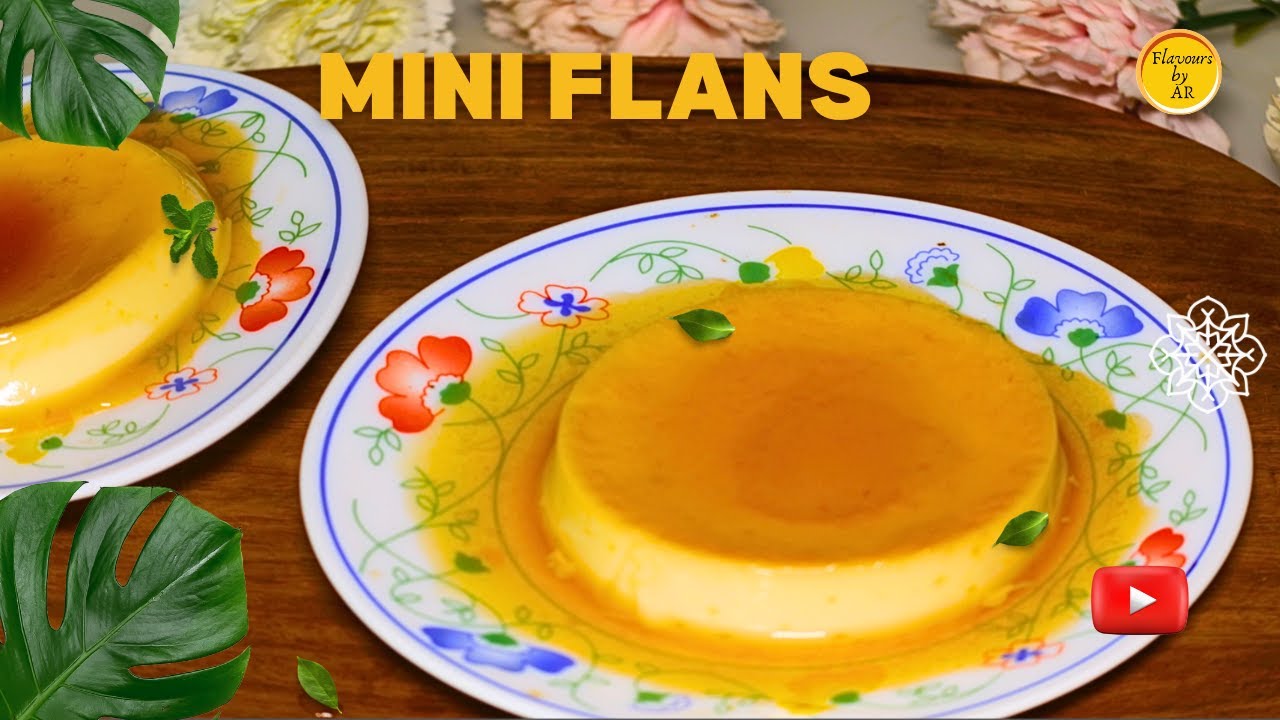 Mini Flan: 3 ingredients Recipe | How to Make Mini Flan | Flan with ...