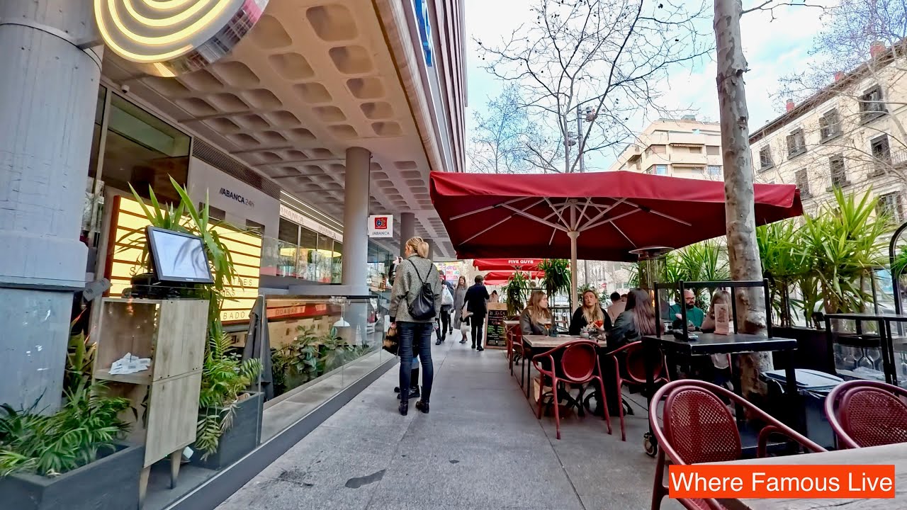 Exploring Madrid Spain Richest Neighborhood - YouTube