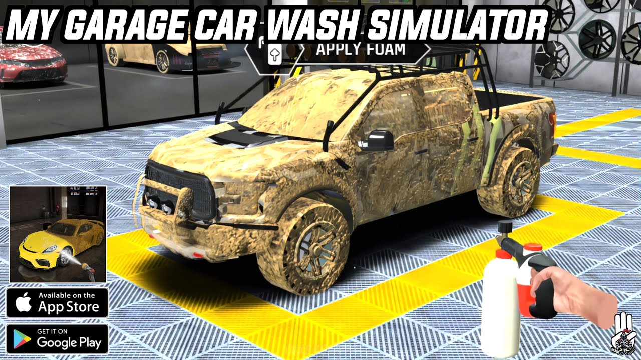 My Garage - Car Wash Simulator Android Gameplay - YouTube