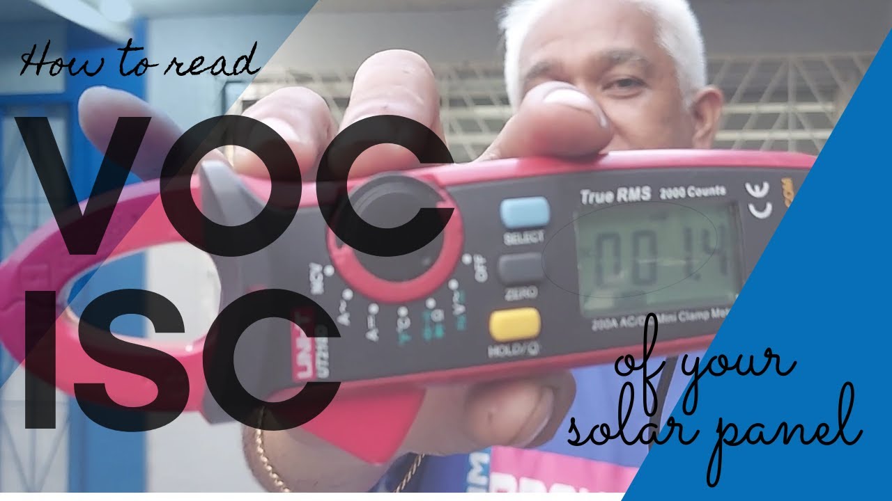 How to read Voc and Isc tutorials - YouTube