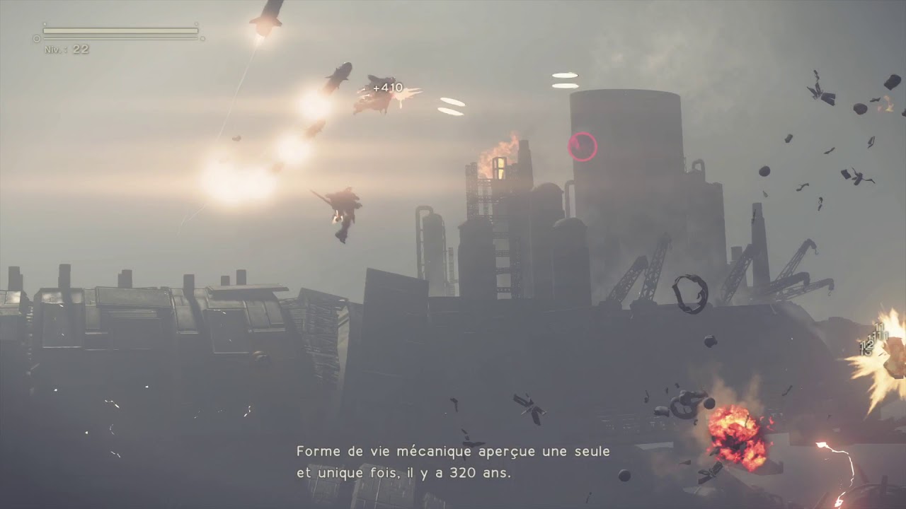 NieR:Automata boss part 1 - YouTube