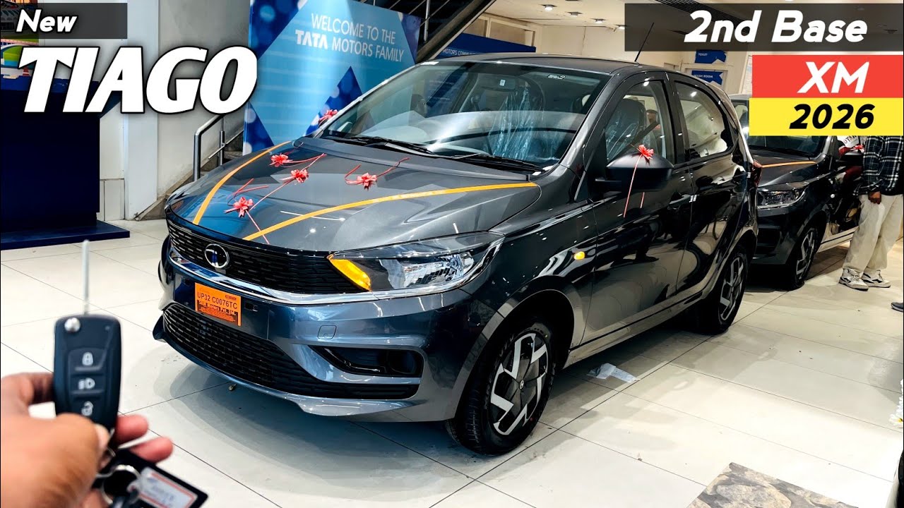New Tata Tiago Second Base XM 2026 ️| मात्र ₹5.30 लाख में Tiago का Most ...