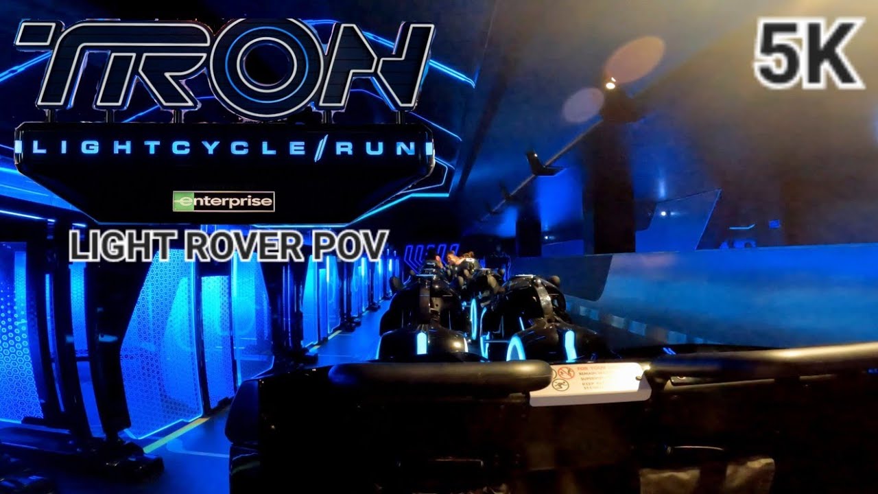 Tron Lightcycle / Run LIGHT ROVER 5K POV!!! | ADA/Accommodation seating ...