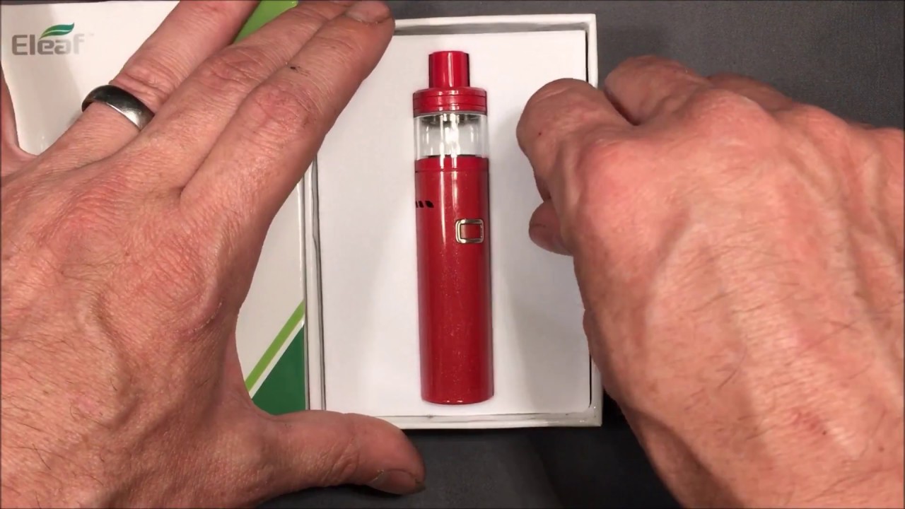 Opening the iJust One Kit from Eleaf and First Fill - YouTube