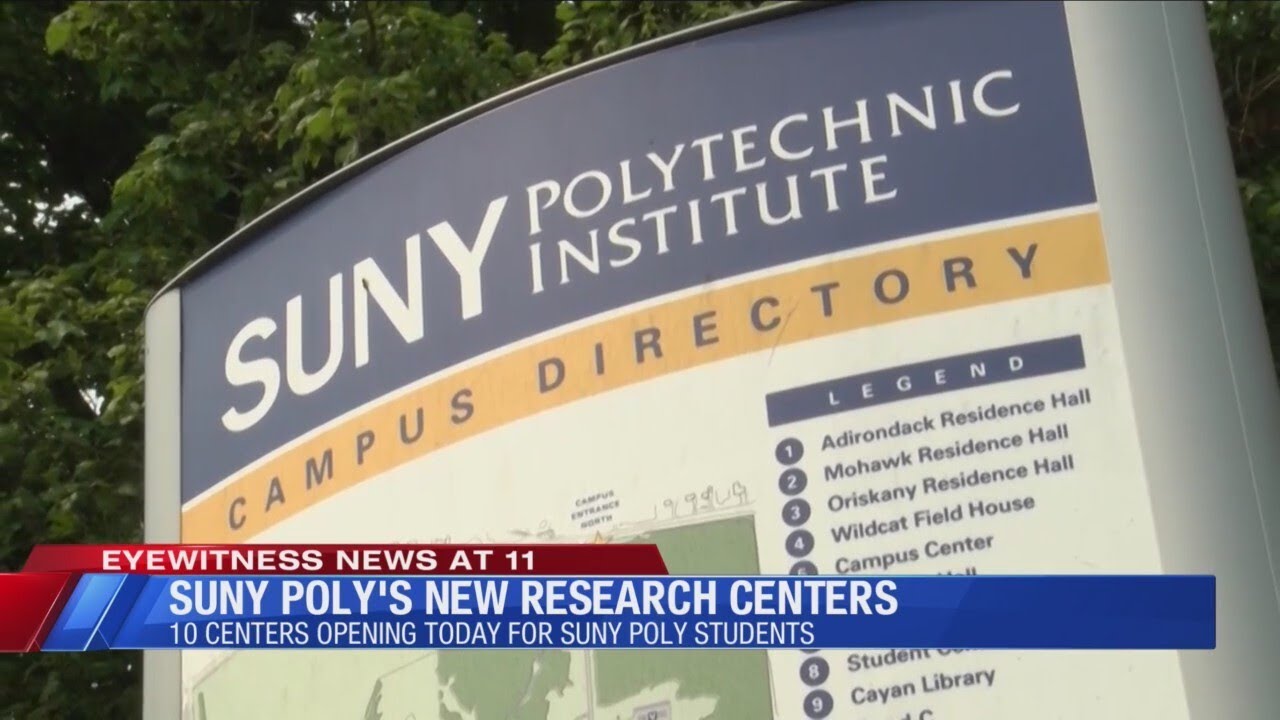 SUNY Poly Opens 10 New Research Centers - YouTube
