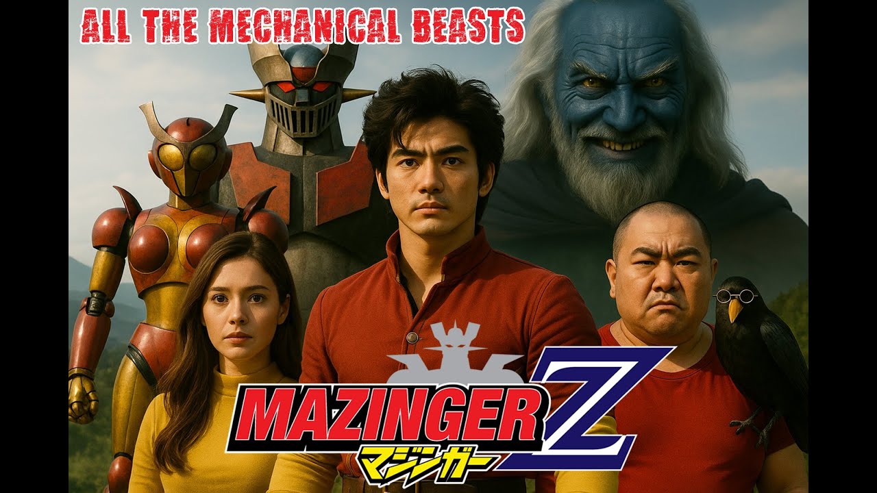 Mazinger Z ALL MECHANICAL BEASTS Live action AI generated video マジンガーZ ...