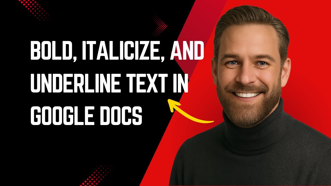 How to Bold, Italicize, and Underline Text in Google Docs Fast and Easy ...