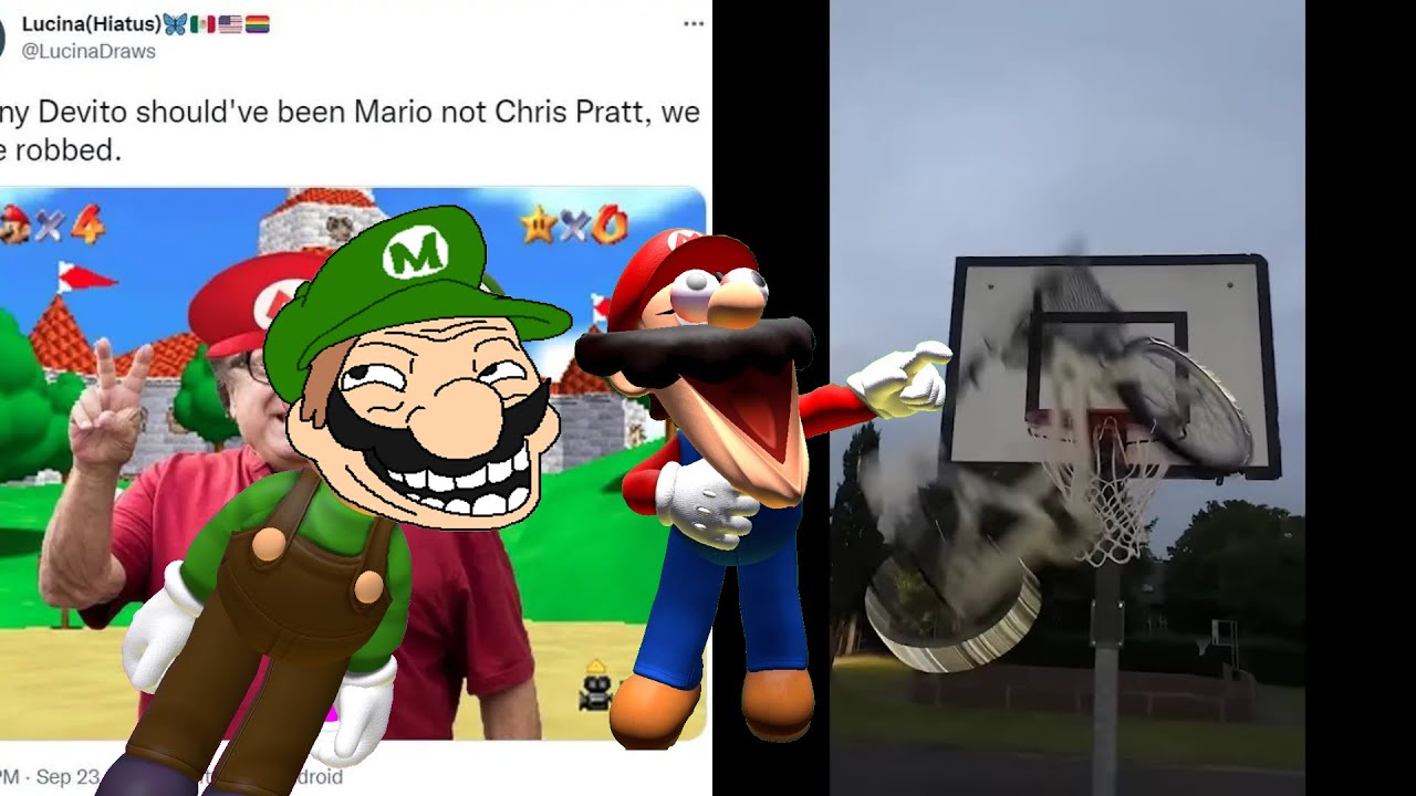 Mario Reacts To Memes 4 ft. SMG420 - YouTube