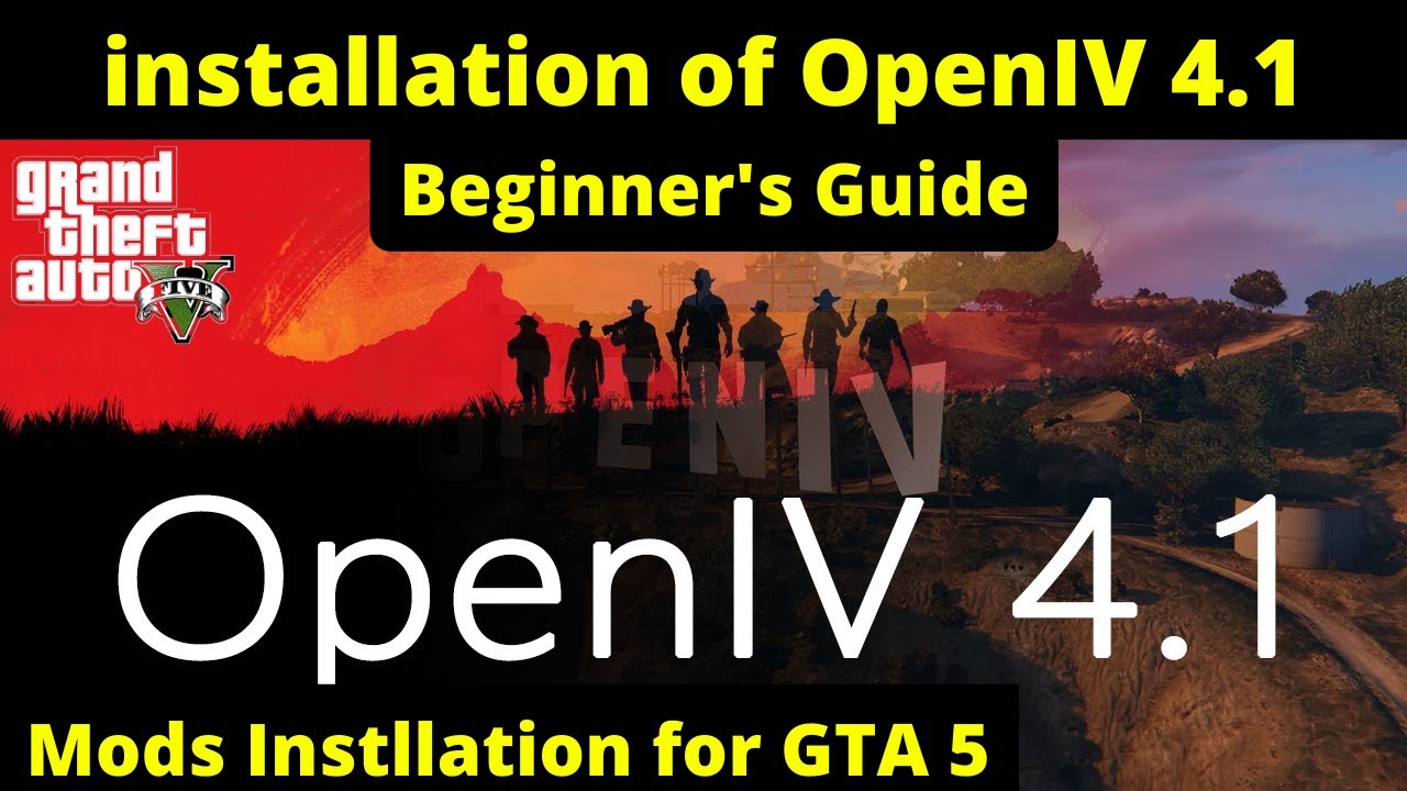 How to Install OPENIV 4.1 | OPENIV 4.1 Offline Installer | GTA 5 Mods ...