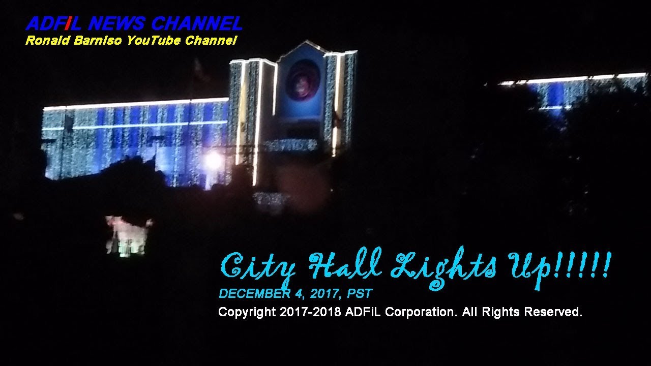 BUTUAN CITY LIGHTS UP!!! (DECEMBER 4, 2017) - ADFiL NEWS CHANNEL ...