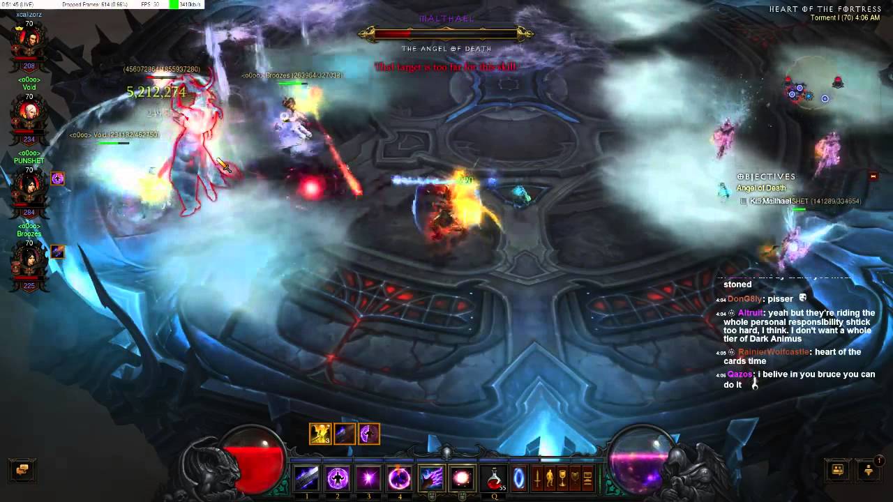 EPIC Last Stand vs. Malthael - D3: Reaper of Souls - YouTube