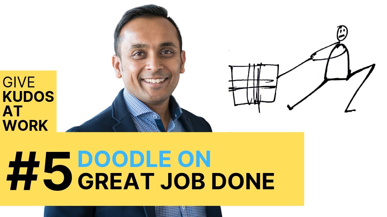 Kudos at Work #5 : Draw Doodle on 'Great Job done' - YouTube