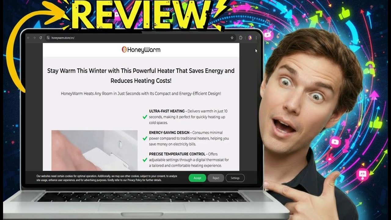 Honey Warm Heater Review 2026 Legit or Scam Smart Portable Heater Test ...