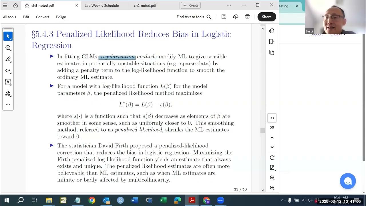 CH5: Building and Applying Logistic Regression Models 3 - YouTube