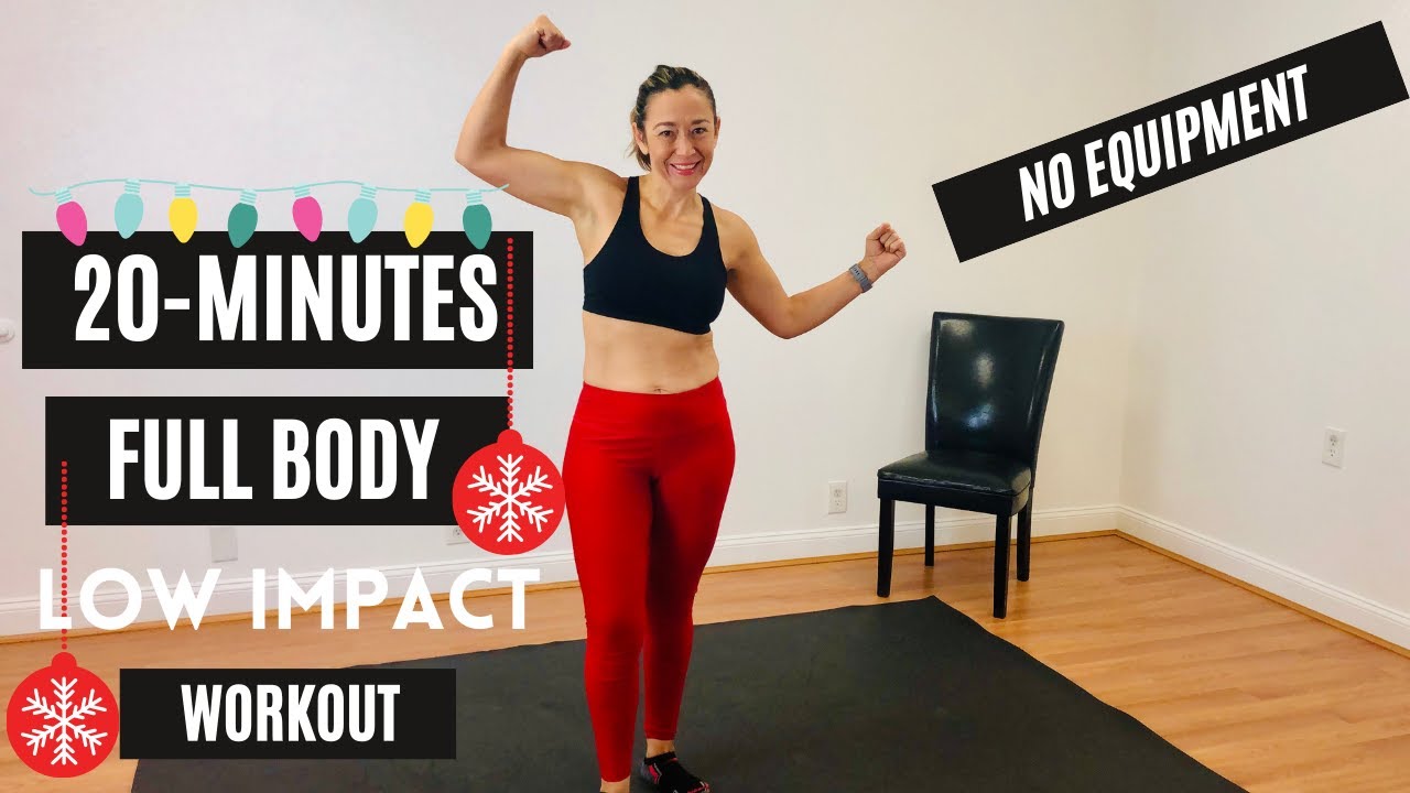 12 DAYS of HOLIDAY SWEAT \\\ 🔥 Day 1- NO EQUIPMENT FULL BODY HOME ...