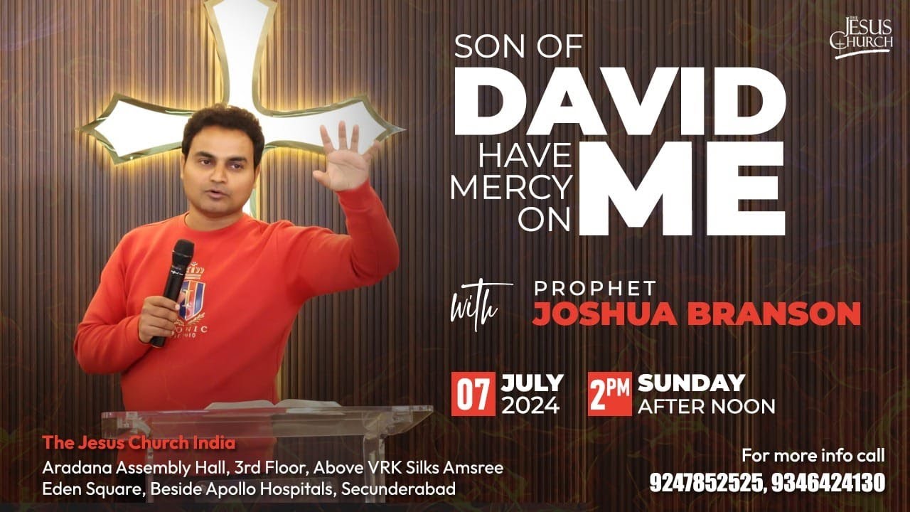 The Jesus Church India || Sunday Service (07-07-2024)|| Prophet Dinesh ...