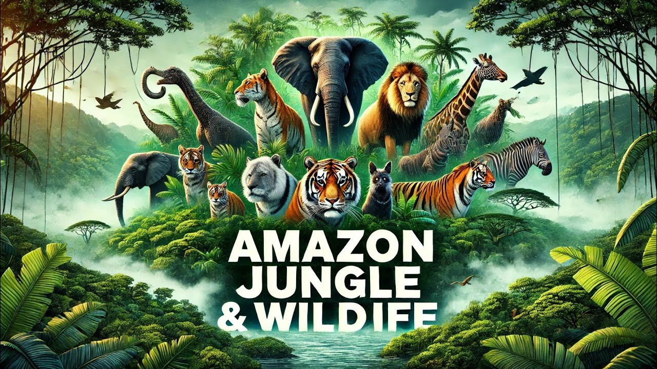 Amazon Jungle And Wildlife 🐘🐒🦜 - YouTube