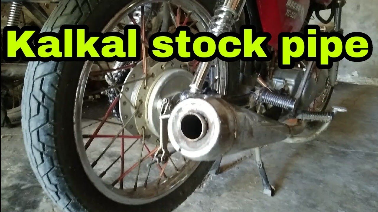 Kalkal stock pipe ng Rusi TC 150. - YouTube