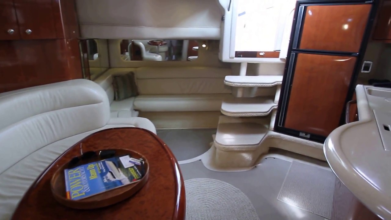 SEA RAY 380 Interior - YouTube