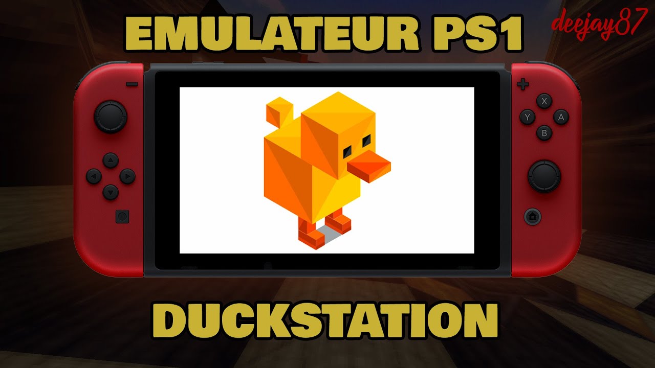 DUCKSTATION SWITCH - emulateur PS1 standalone - YouTube