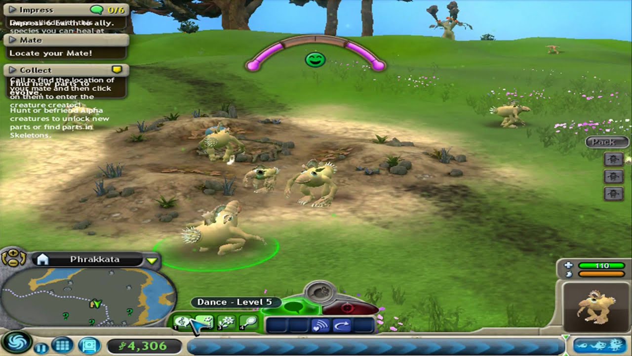 Spore Creature Stage Part 1 - YouTube