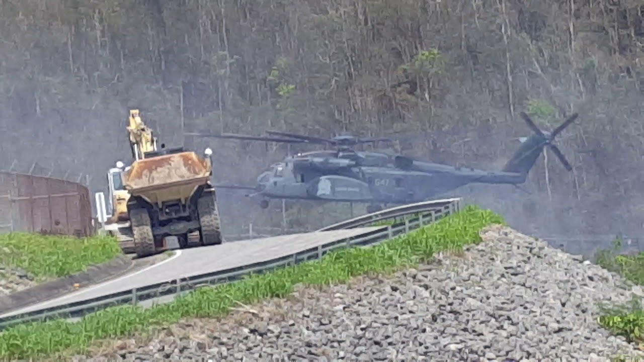 Militares en el proceso de mitigación de la represa Guajataca en San ...