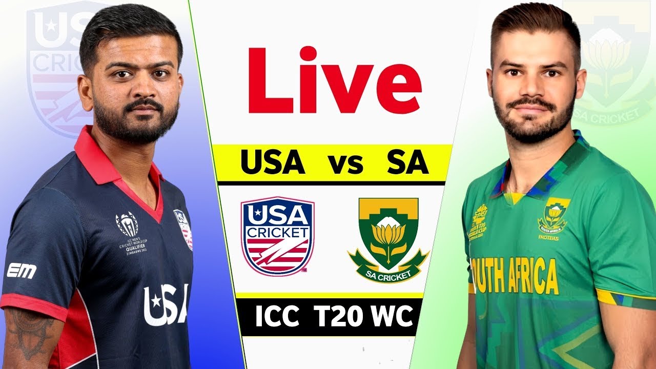 SA vs USA Super 8 -41st, T20 WC 2024 - YouTube