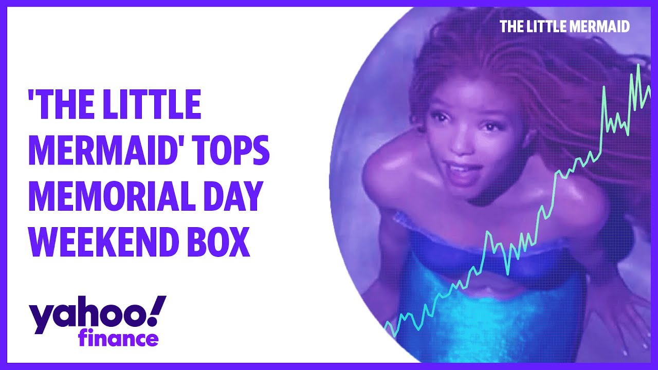 'The Little Mermaid' tops Memorial Day weekend box office pulling in ...