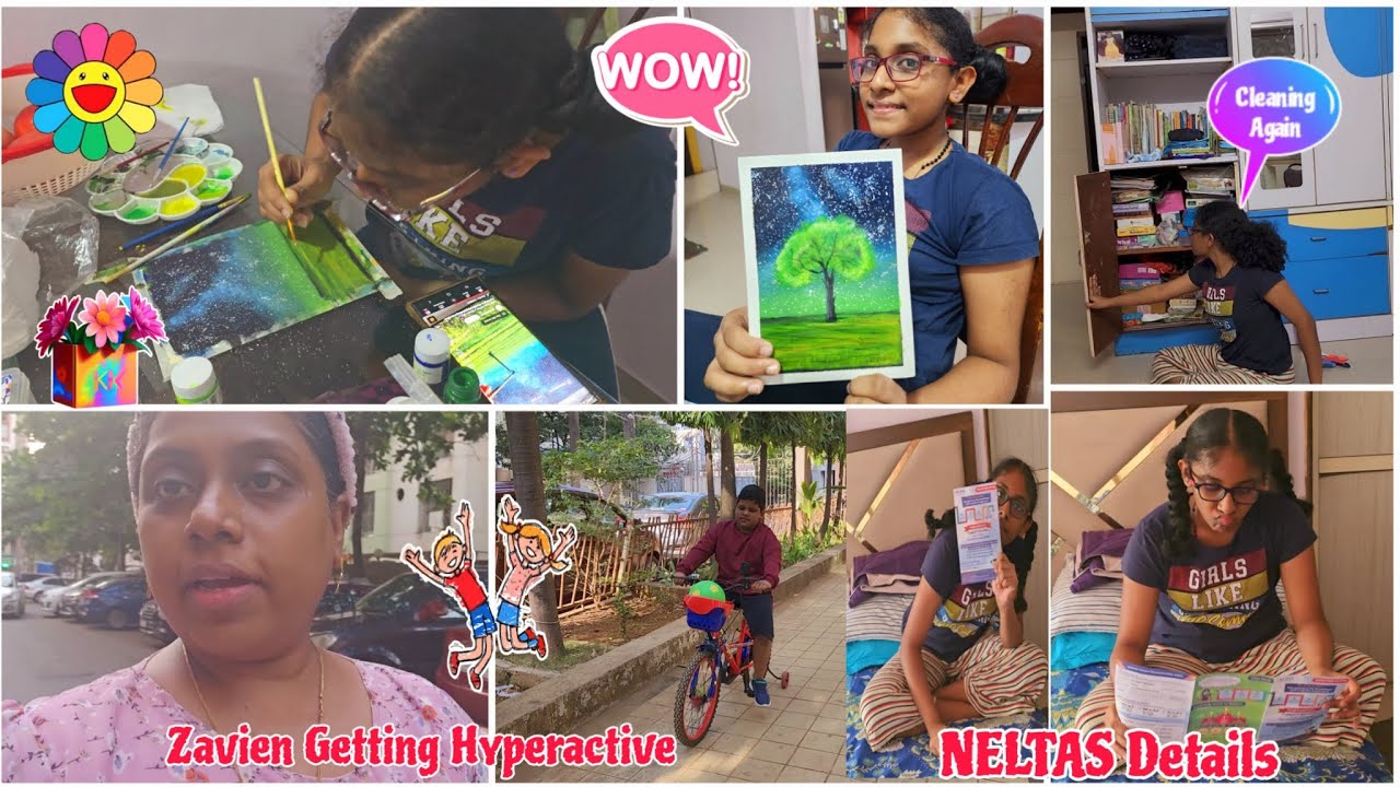 Zavien Intense Activity Routine 🚴🏻‍♀️NELTAS Exam Fees/Books/Details ...