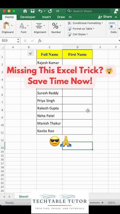 Unlock Excel’s Hidden Feature: Save Time with This Trick! #excel #excelshorts #exceltricks - YouTube