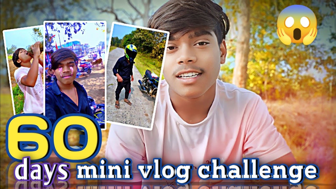 60 days mini vlogs challenge😱♥️‼️ - YouTube