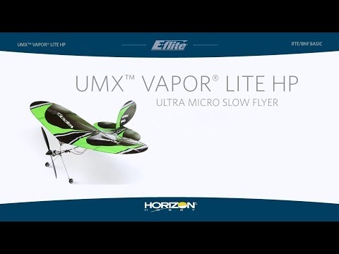 E-flite UMX Vapor Lite HP RTF & BNF Basic - YouTube