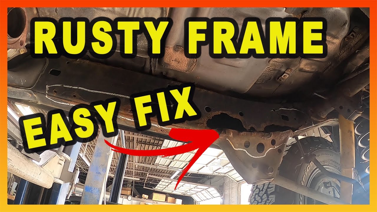 How to Fix Rusty Frames for a Durable Car Restoration! - YouTube