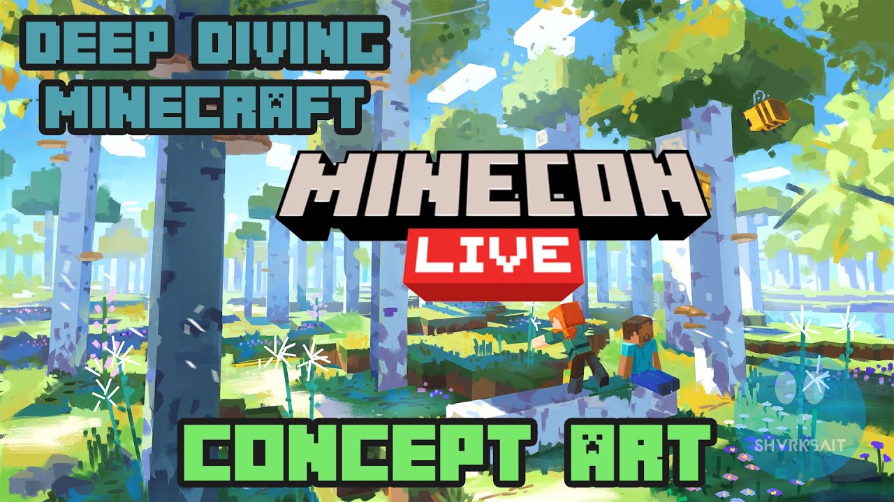 MineCon2021 Concept Art │ Deep Diving Minecraft - YouTube