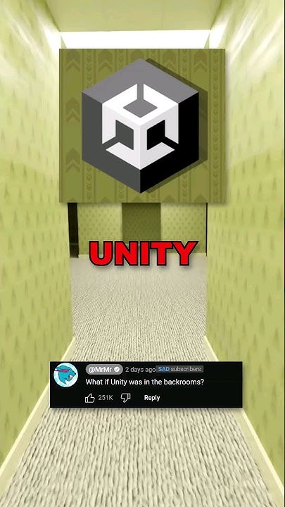 😱What if UNITY entered THE BACKROOMS?!🔑🚪 #shorts #backrooms - YouTube
