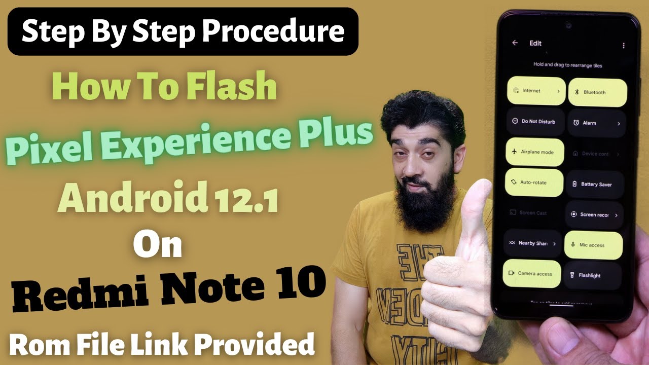 Flash Pixel Experience Plus 12.1 On Redmi Note 10 - YouTube