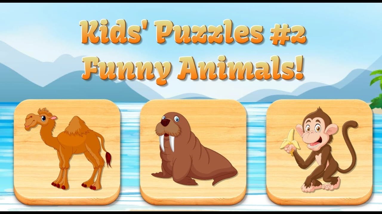 Animal Puzzle Solve! | Puzzle for Kids | Camel, Walrus, Monkey | # ...