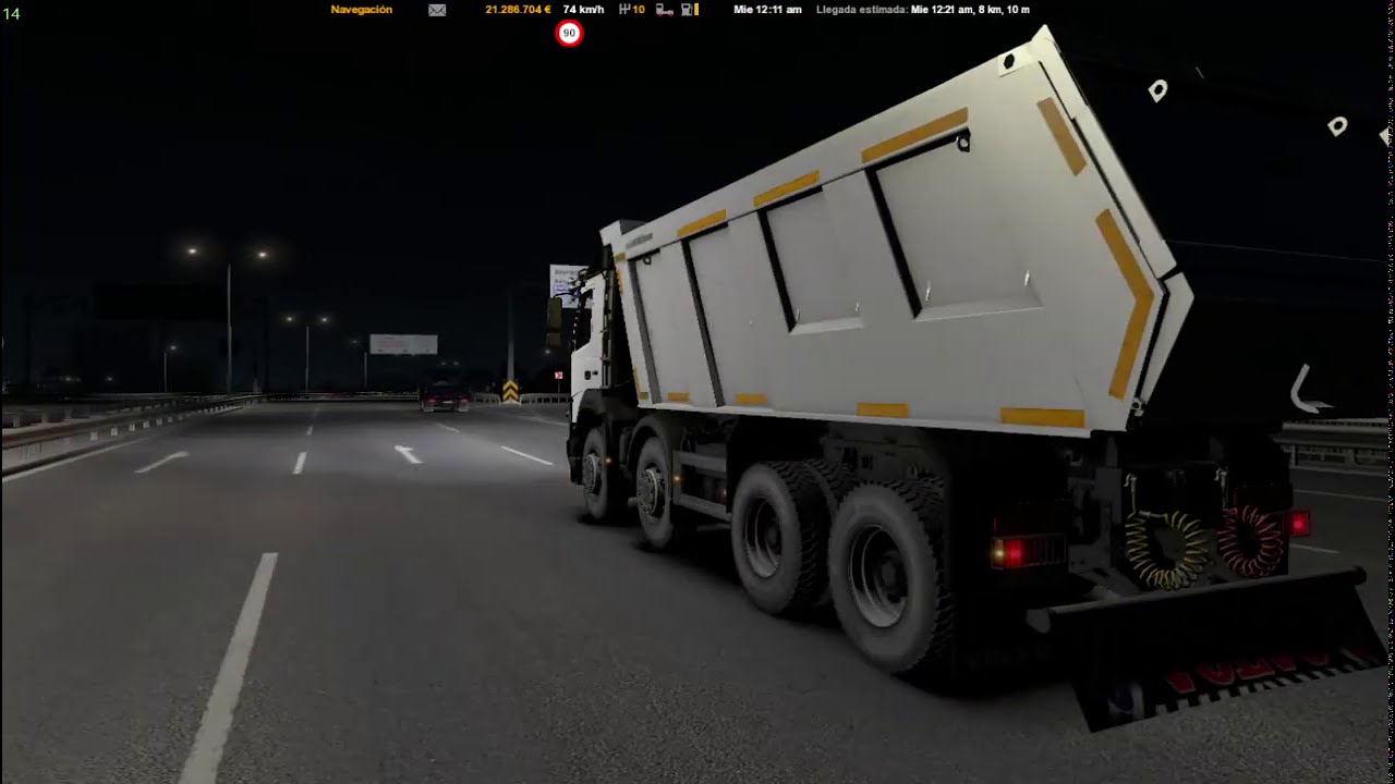 Euro Truck Simulator 2 Volvo Dump Truck - YouTube