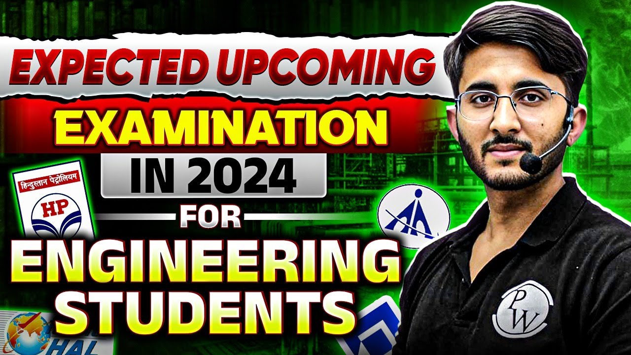 Upcoming Exams for Engineers | Job Opportunities for Engineers - YouTube