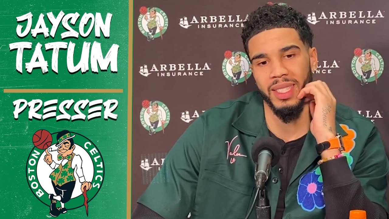 Jayson Tatum: "We Want to be PERFECT So Bad." | Celtics Postgame ...